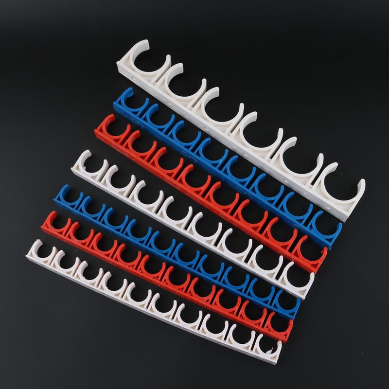 2pcs PVC Pipe Clamp 16mm 20mm 25mm 32mm U-Type Clamp PVC Paip Bracket ...