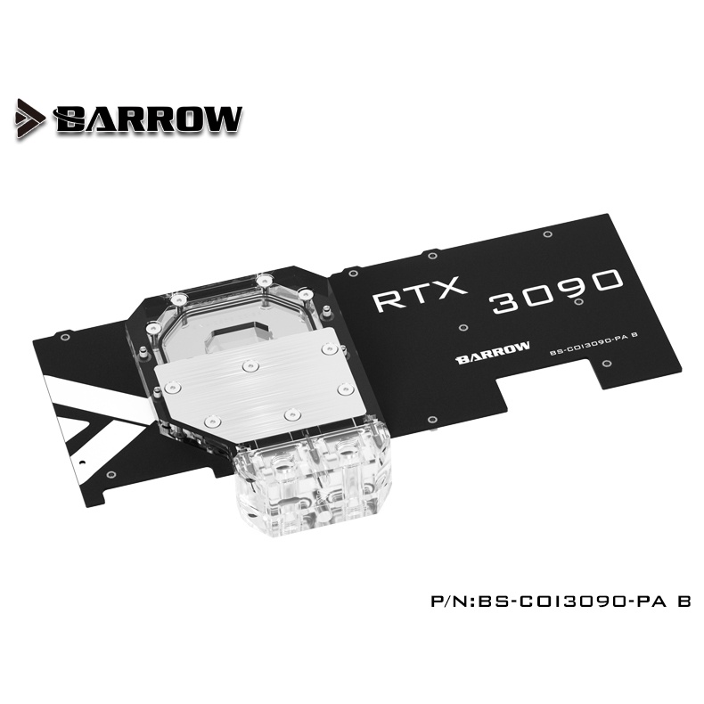 Barrow 3080 GPU recognized Water Block