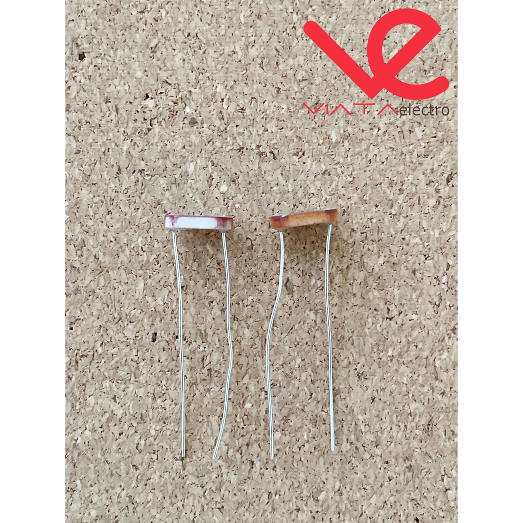 CAHAYA Ldr Large 10mm PHOTO RESISTOR PHOTORESISTOR Light SENSOR ...