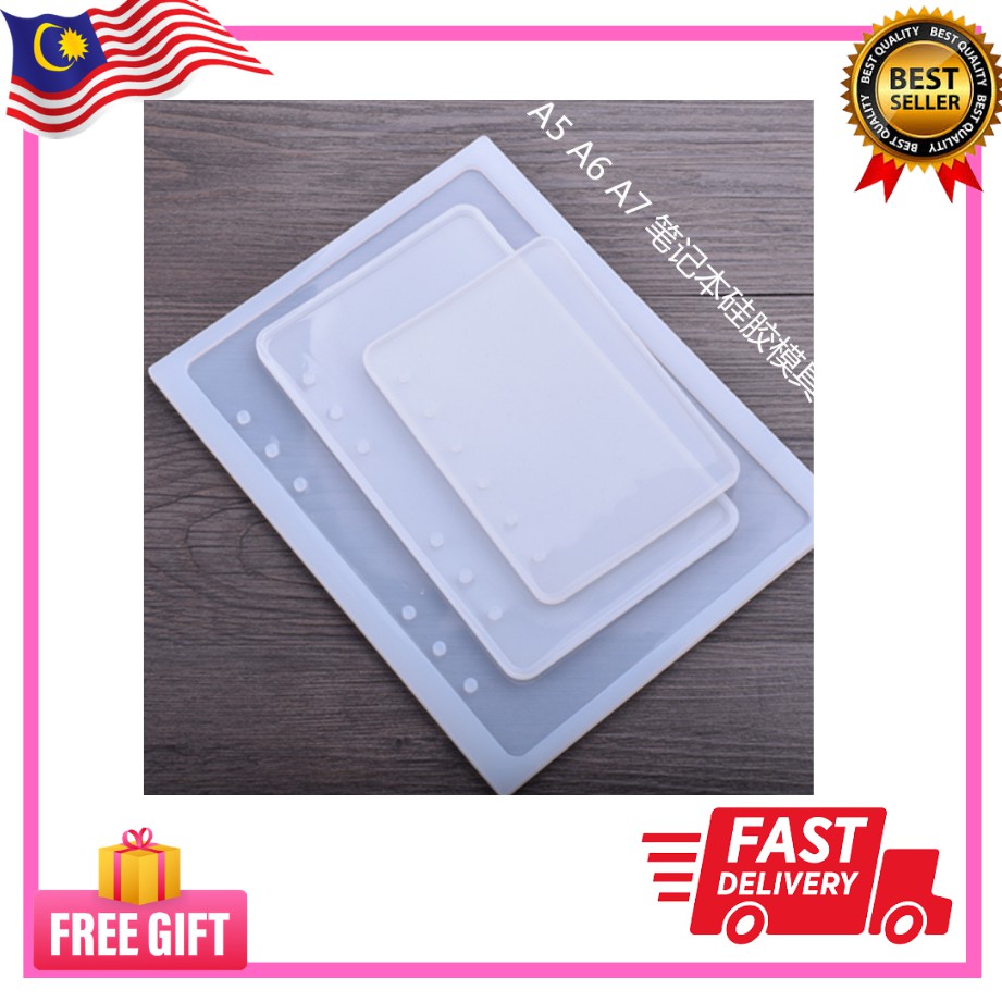 A7/A6/A5 Notebook Shape Silicone Mold DIY Resin Book Mould Crystal Epoxy Mold | Shopee Philippines