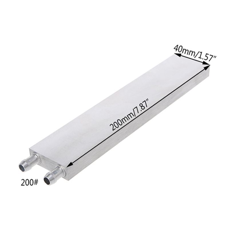 koolkool Aluminum Water Cooling Block Heat Sink System for PC Computer ...