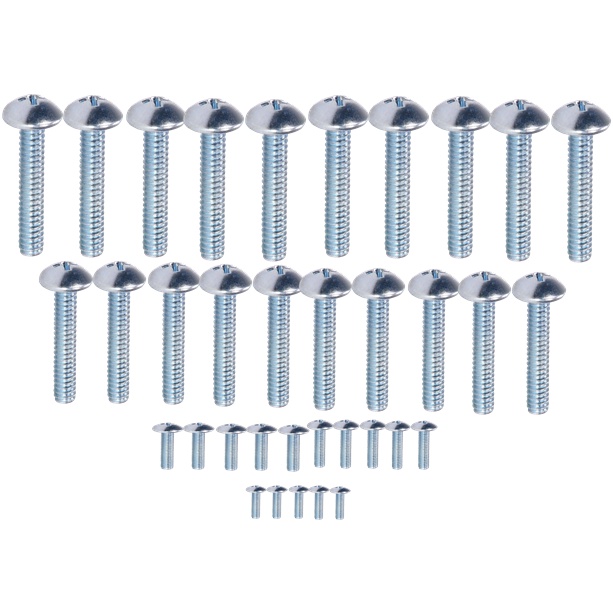 3/16" from 1/2 inches - 2 inches Long Truss Head Bolt GI Galvanized ...