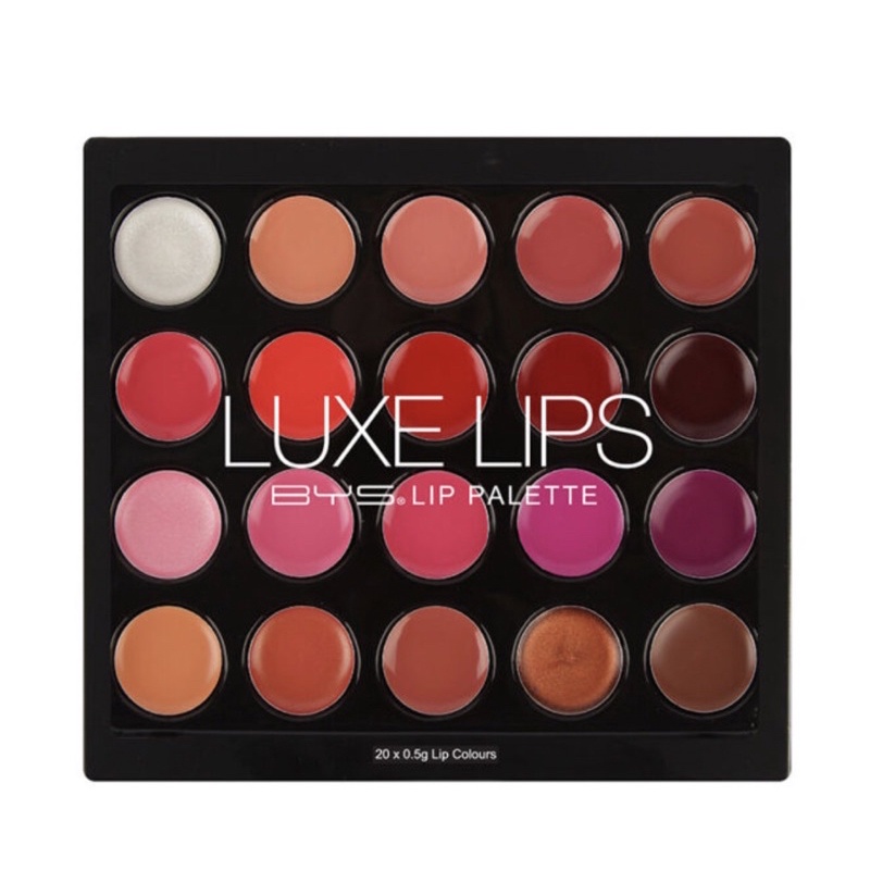 Brand New Auth BYS Luxe Lips Lip Palette / BYS Lustrous Bronze ...