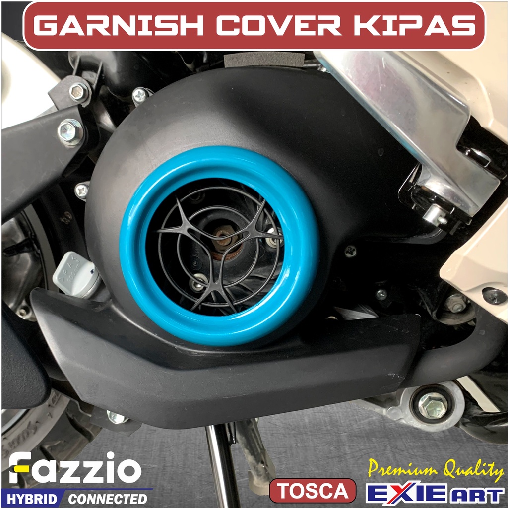 Garnis Fan Cover Yamaha Fazzio 125 Hybrid - Mio Gear 125 Motorcycle ...