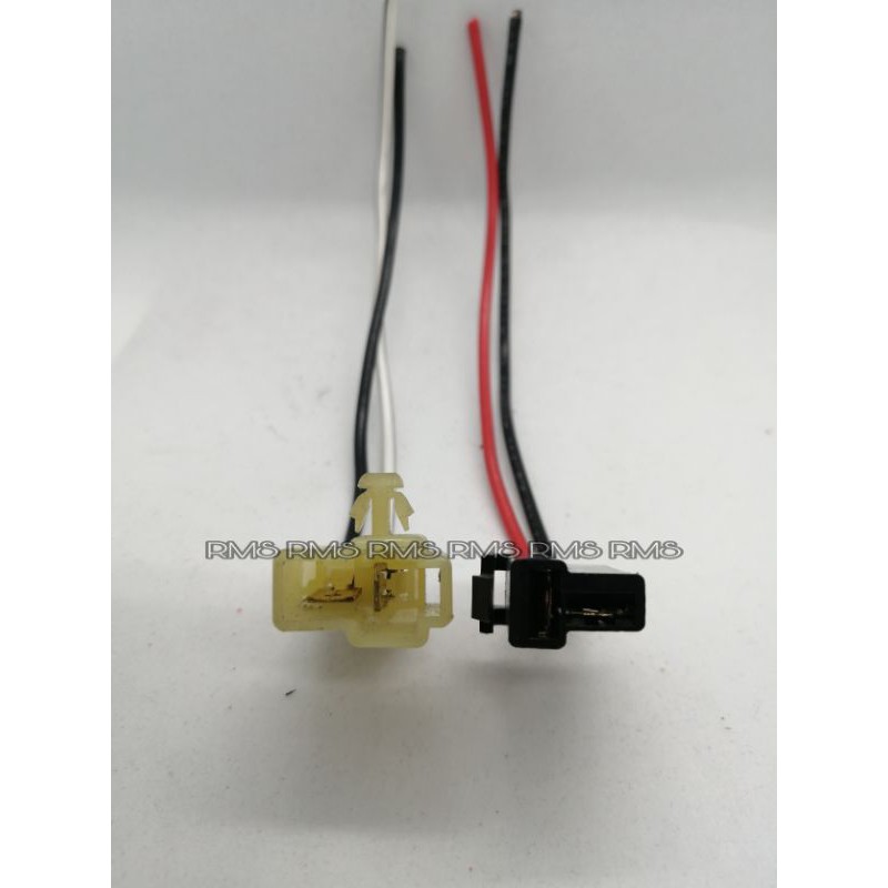 Socket 2 Terminal and 3 Terminal with wire sold per set | Shopee ...