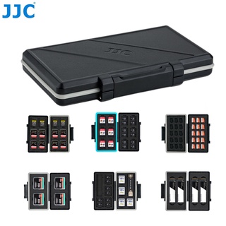 JJC Memory Card Case Storage Holder Box for SD / Micro SD / XQD / CF ...