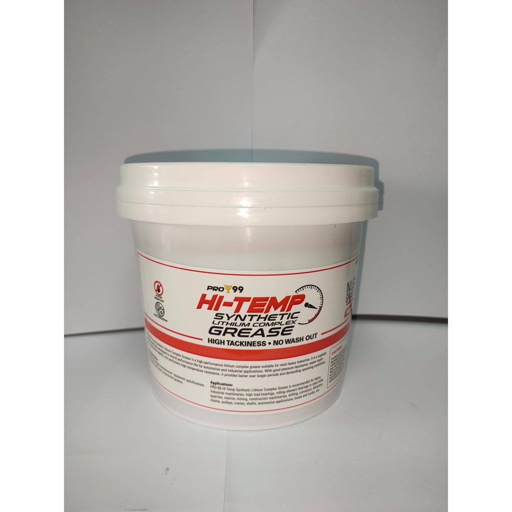 Pro 99 EP3 High Temperature Synthetic Lithium Complex Grease 1kg PHG ...