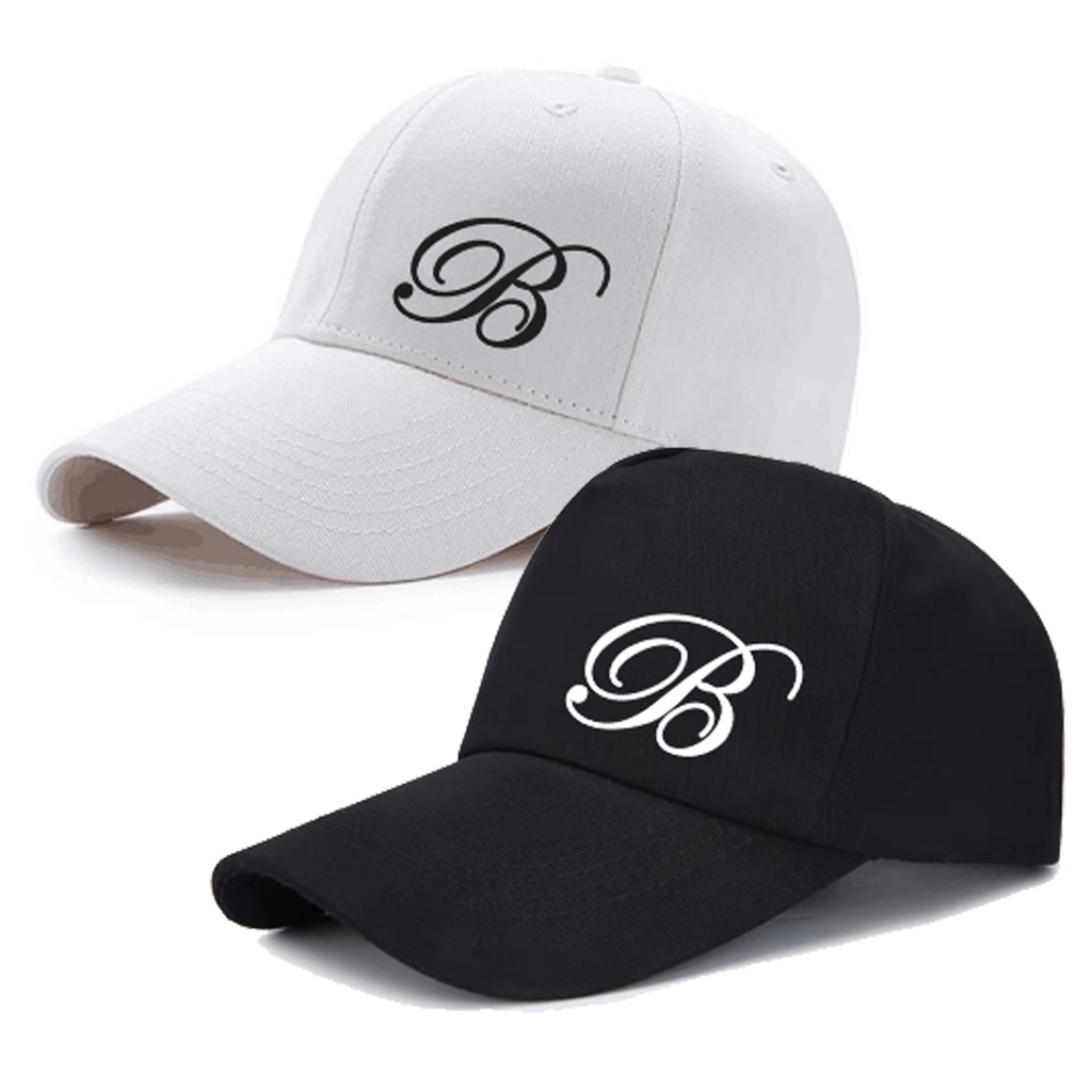 The same personalized letter baseball cap, fashion explosion! | Shopee ...