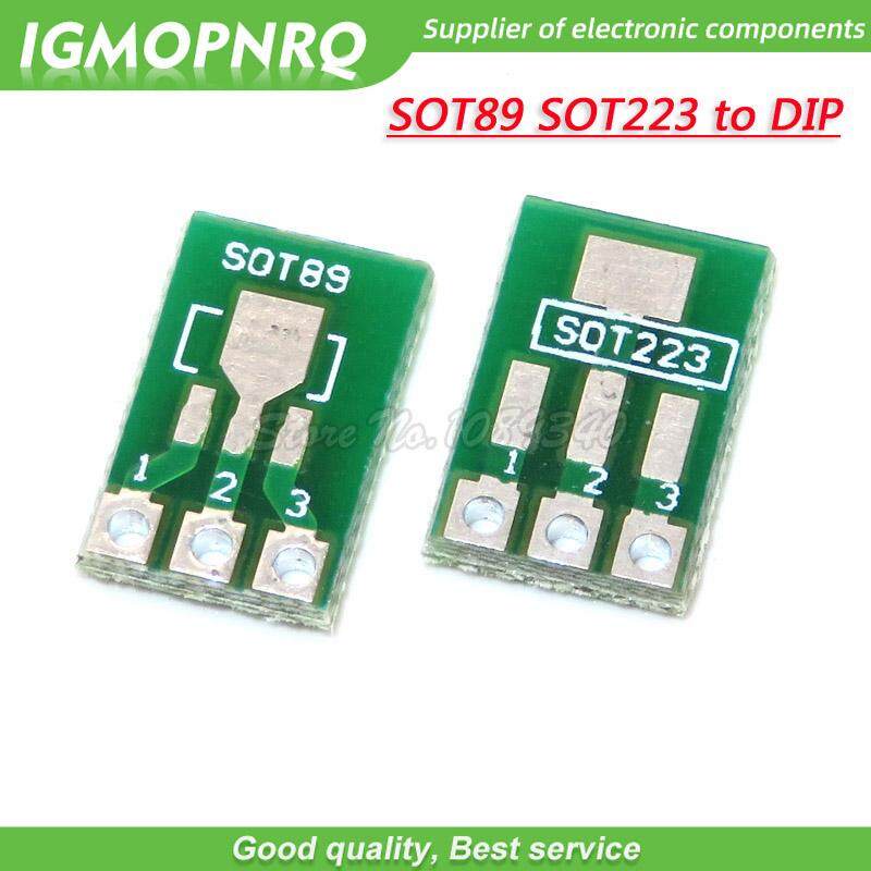 20pcs SOT89 SOT223 to DIP Transfer Board DIP Pin Board Pitch Adapter ...