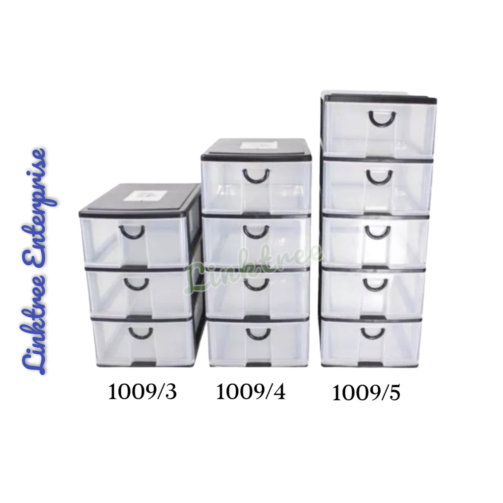 Link3 1009 3/4/5 Tiers A4 Size Desk Drawer/Boxes/Storage/Container ...