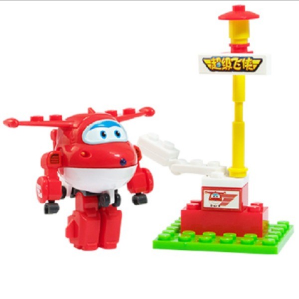 Super Wing Lego Robot Character (Jett) | Shopee Philippines