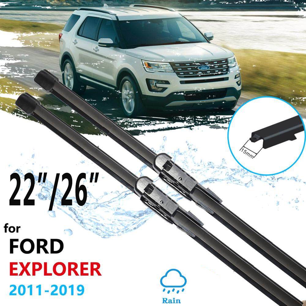 2018 Ford Explorer Wiper Blade Size