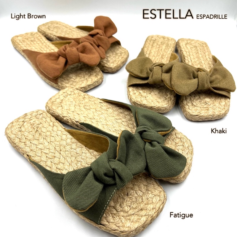 ESTELLA Espadrille Women - Liliw Made | Shopee Philippines