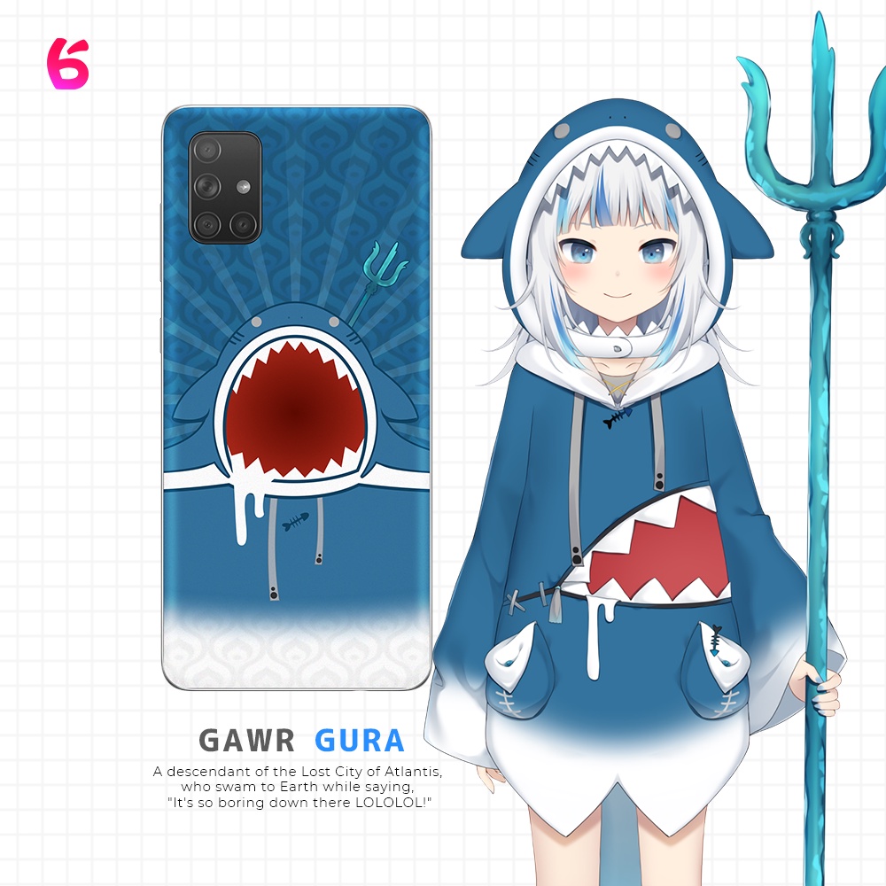 Gawr Gura - Phone Case Hololive English | Shopee Philippines