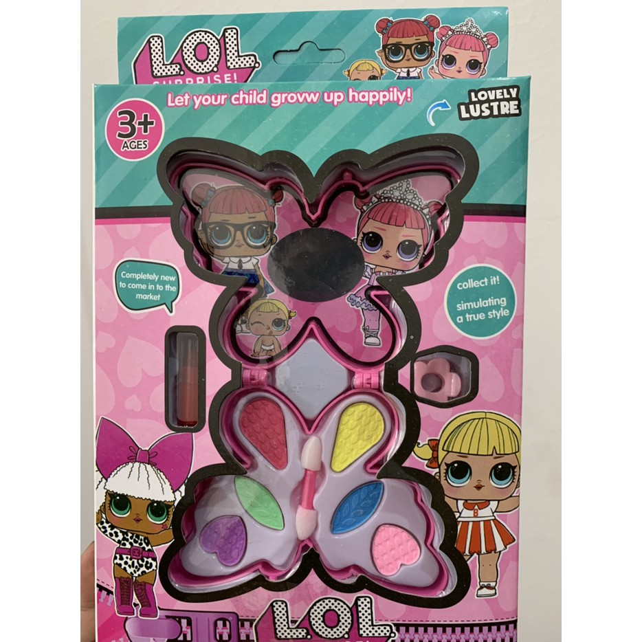Girls' Toys Make Up Set Butterfly Model LOL Surprise | Shopee Philippines