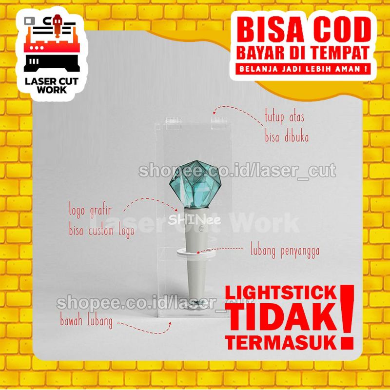 [Lightstick Case] Shinee Sharing Star Lightstick Box | Shinee ...