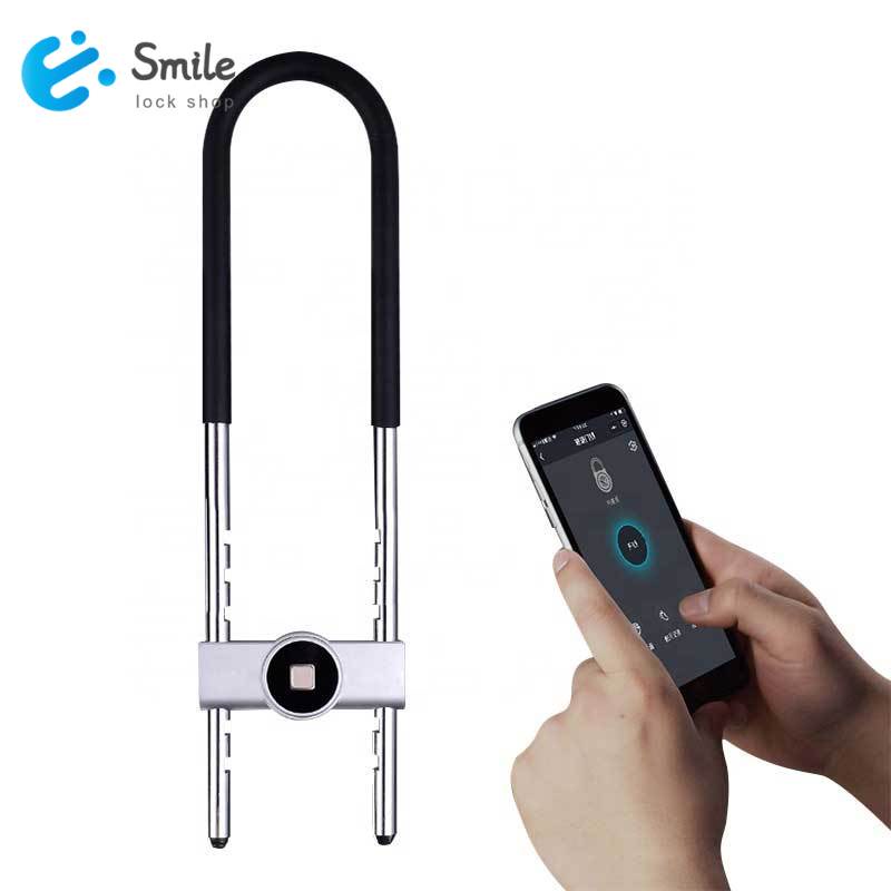 Ready Stock Keyless Smart Fingerprint Door Lock U Shape Biometric ...