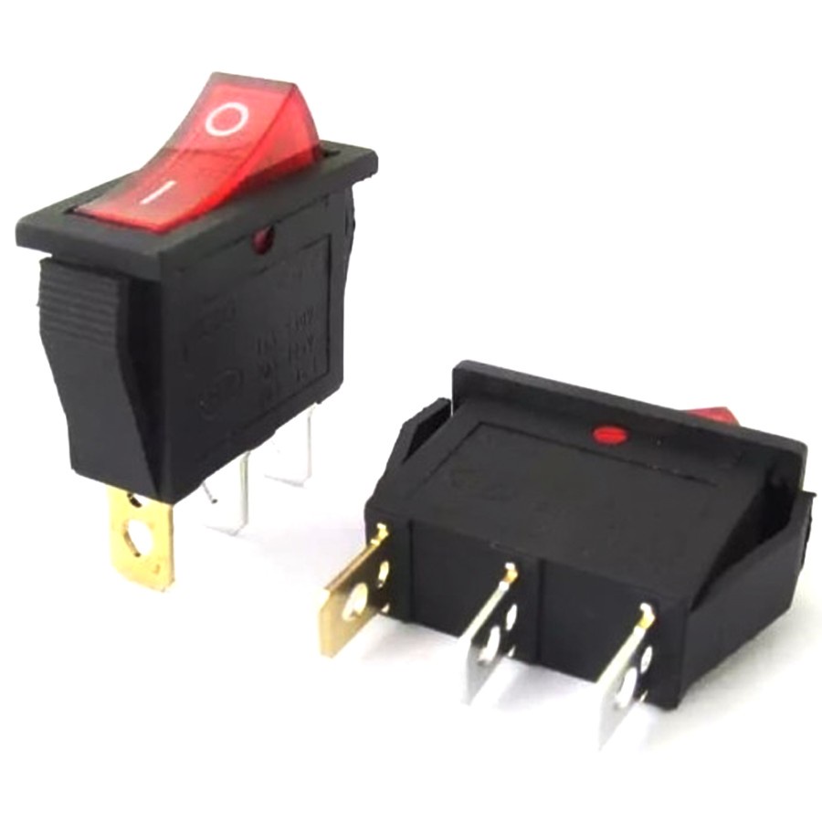 Rocket Switch 3 Pin ON OFF Switch 16A 250V/AC 20A 125V/AC | Shopee ...