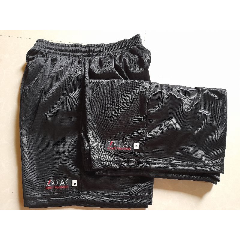 ATHLETIC BOTAK BOTACK SHORTS ORIGINAL BLACK | Shopee Philippines