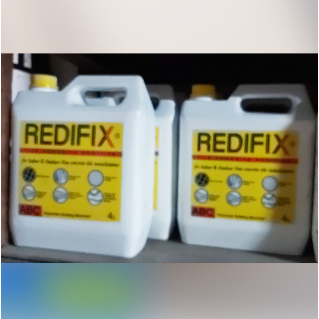ABC Redifix Tile Adhesive Modifier Gallon 4L for Heavy Duty tile ...