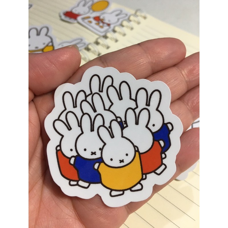 MIFFY STICKER PACK LAMINATE GLOSSY OR GLITTER FINISH | Shopee Philippines