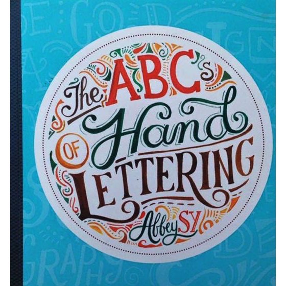 ABC Hand Lettering by Abbey Sy books | Shopee Philippines