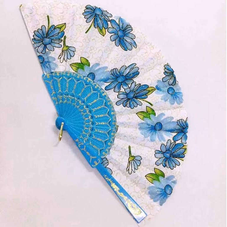 Pamaypay o Abanico Floral/ Flower Design Folding Fan | Shopee Philippines