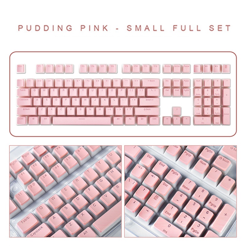 Pudding Keycaps 129keys Backlit Keycap OEM Profile PBT Material for ...