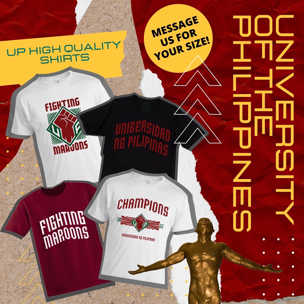 UP JERSEY SHIRTS : HIGH QUALITY COTTON SHIRTS | Shopee Philippines