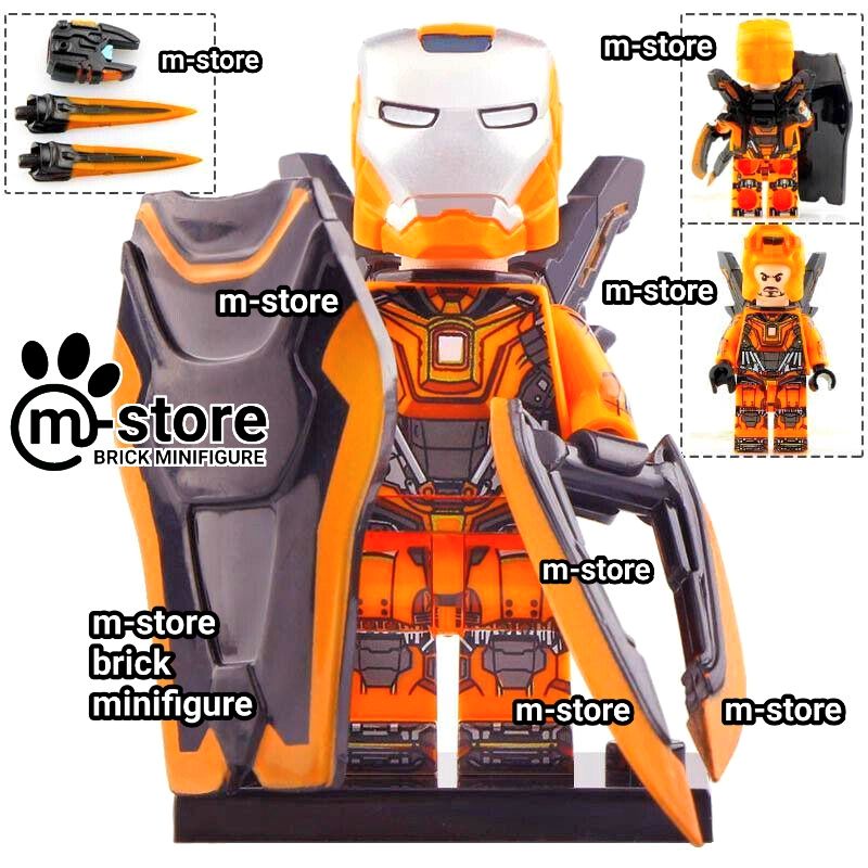 Brick iron man ironman mark 36 mk 36 peacemaker mini figure | Shopee ...