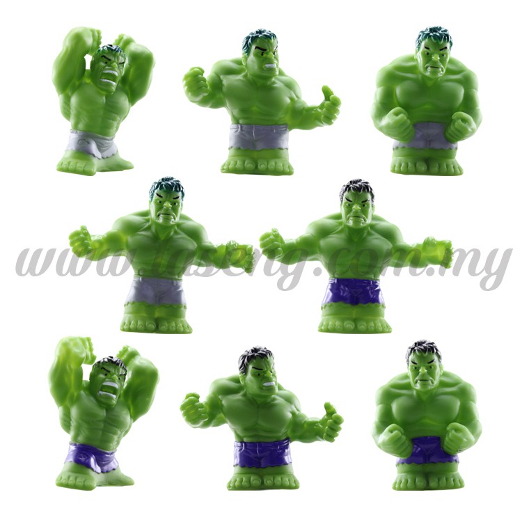 Cake Decoration - Hulk 绿巨人蛋糕装饰 塑像 公仔 车装饰 Cake Topper Cartoon Figurine ...