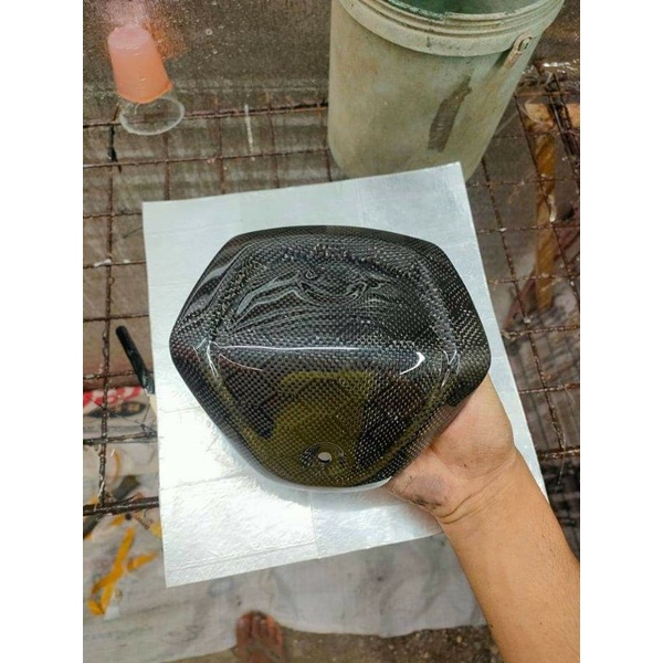 Nmax v2 handle bar cover center carbon fiber | Shopee Philippines