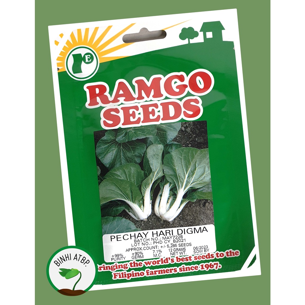 Ramgo Pechay Hari Digma Seeds | Shopee Philippines