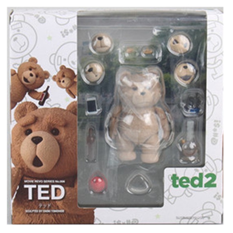 Teddy Bear PVC Action Figure Collectible Model Kids Popular Toys Best ...
