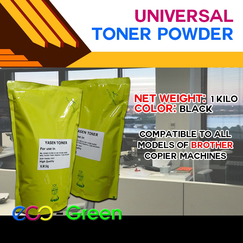 premium laser black brother toner powder 1 kilo for tn1000 tn2280 ...