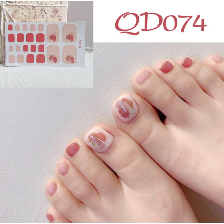 Korea Fashion Nail Stickers Toes Sticker Stickers Cartoon Stickers ...