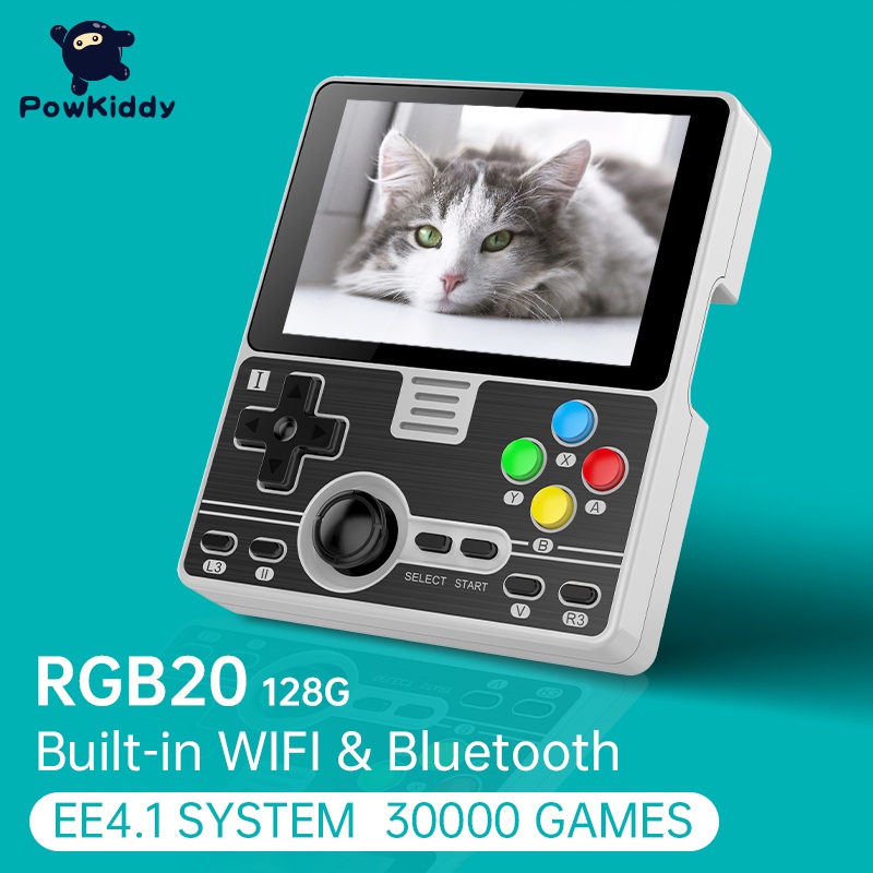 POWKIDDY Rgb20 Console Handheld Classic Retro Player 30000 Game 3.5 ...