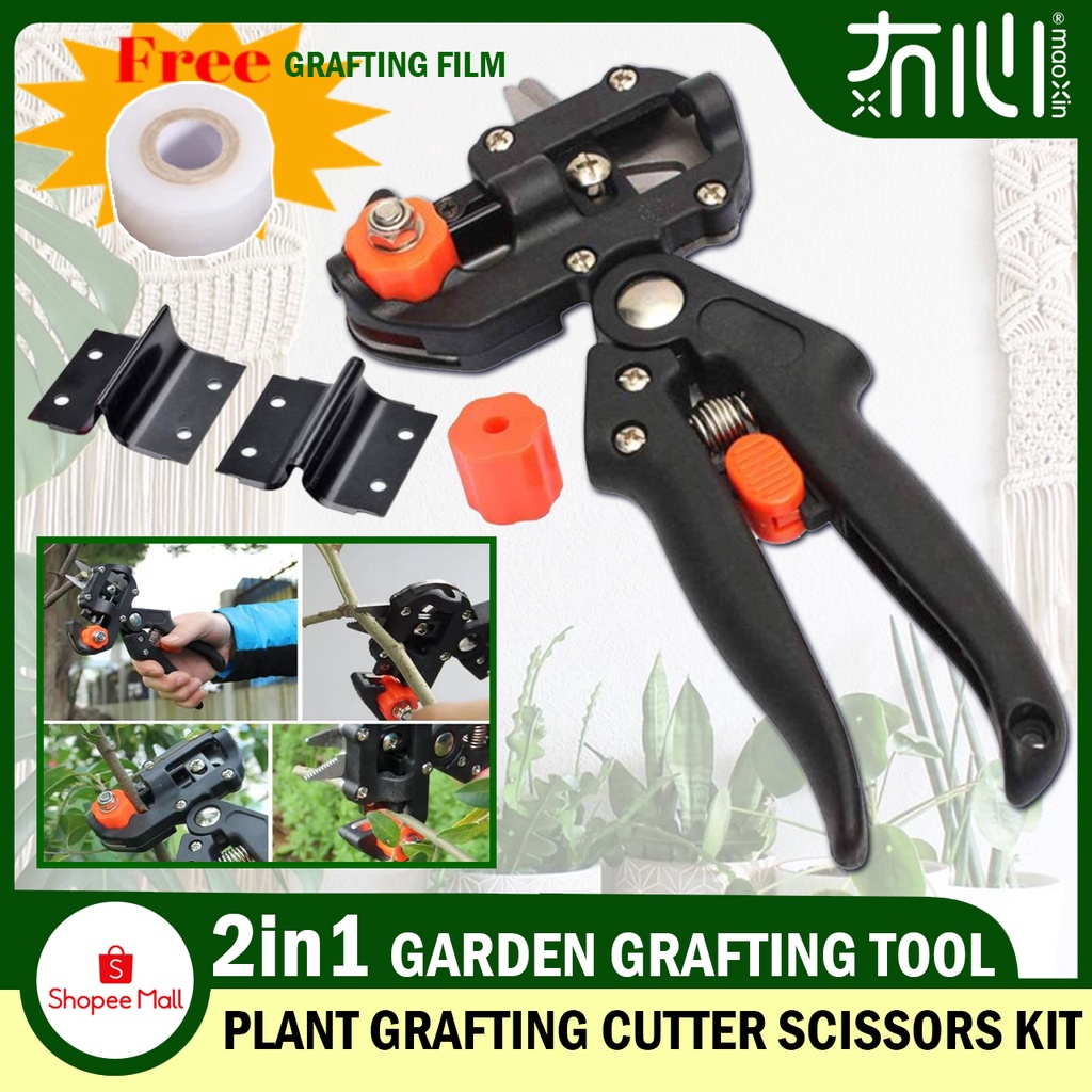 MX MALL 【Free Grafting Film】plant Cut Garden Branch Cutter Scissor ...