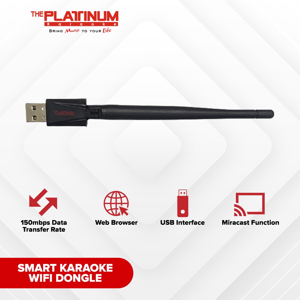 Platinum Karaoke Smart WiFi Dongle | Shopee Philippines