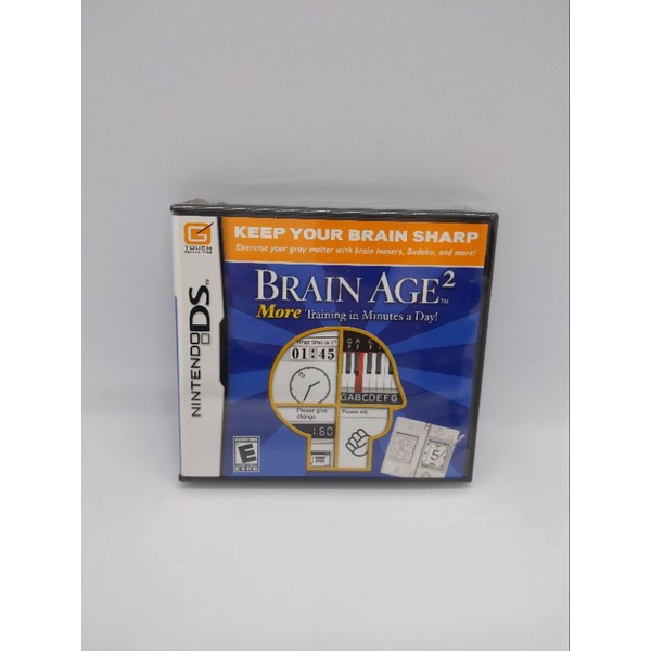 Brain Age 2: More Training Minutes a Day-DS-US-Game Complete-New ...
