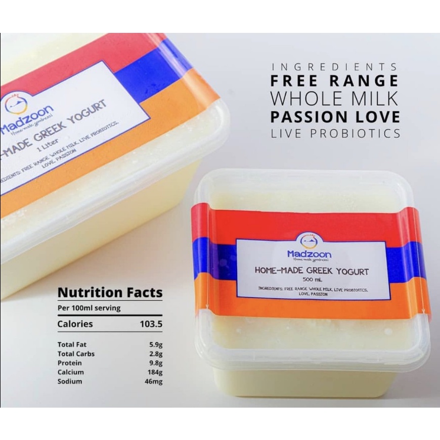 Madzoon Greek Yogurt (METRO MANILA ONLY - SHIPPING FEE EXCLUDED ...