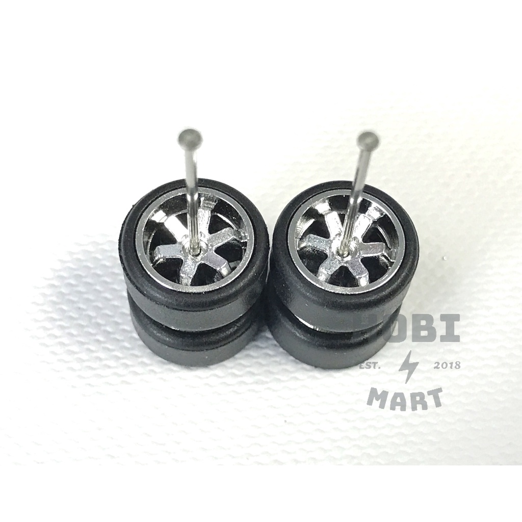 TE37 > Hotwheels Tomica Tayar Getah 1/64 Rubber Wheels 10mm Axle Long JDM | Shopee Philippines