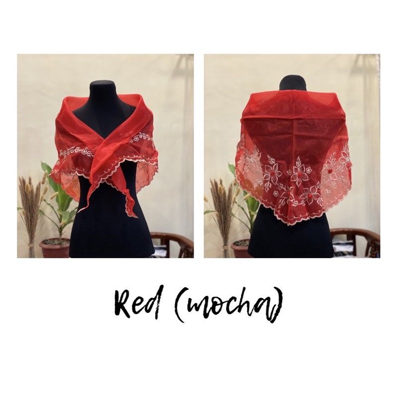 classic alampay filipina alampay with big or standard size brooch ...