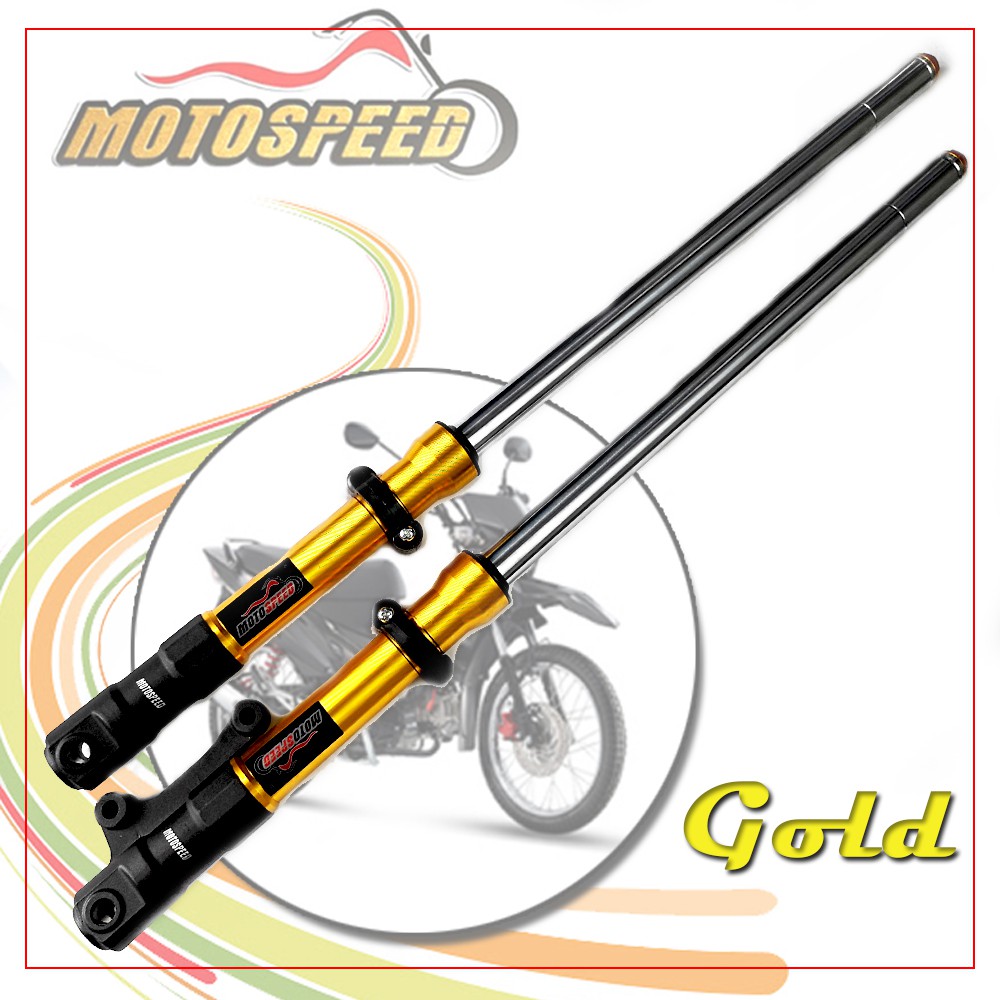 MOTOSPEED Q19 110 XRM Front Fork Shock Suspension (GOLD) | Shopee ...