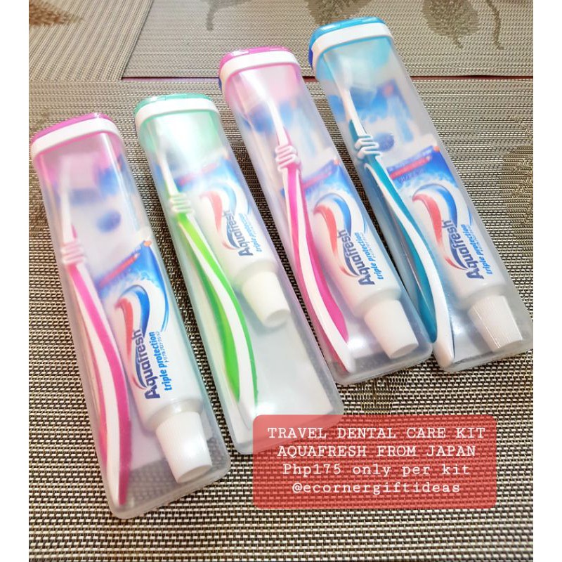 TRAVEL DENTAL CARE KIT (JAPAN) | Shopee Philippines