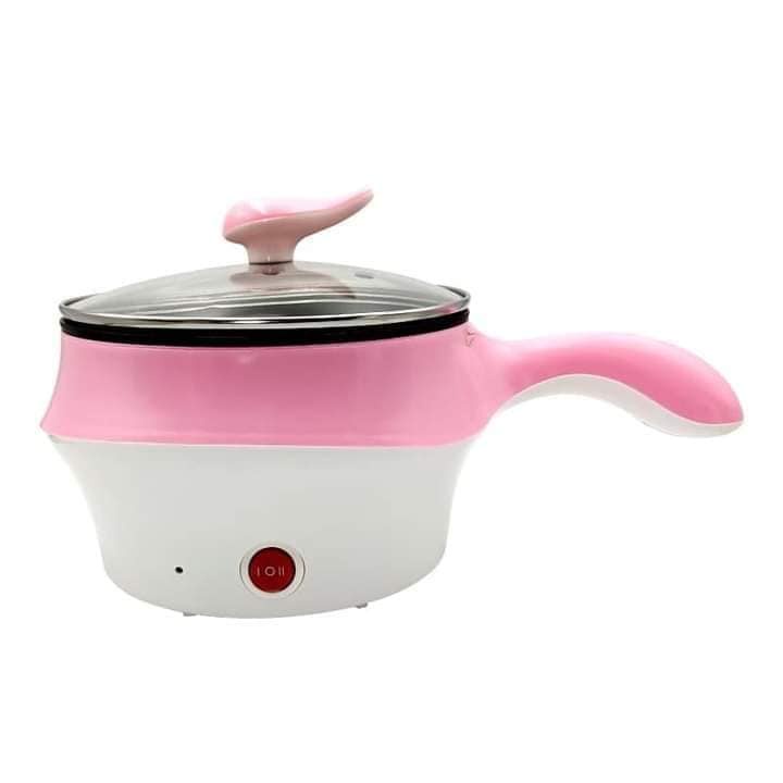 Multifunction Electric Mini Cooking pot & Steam w/ steamer Non-Stick ...