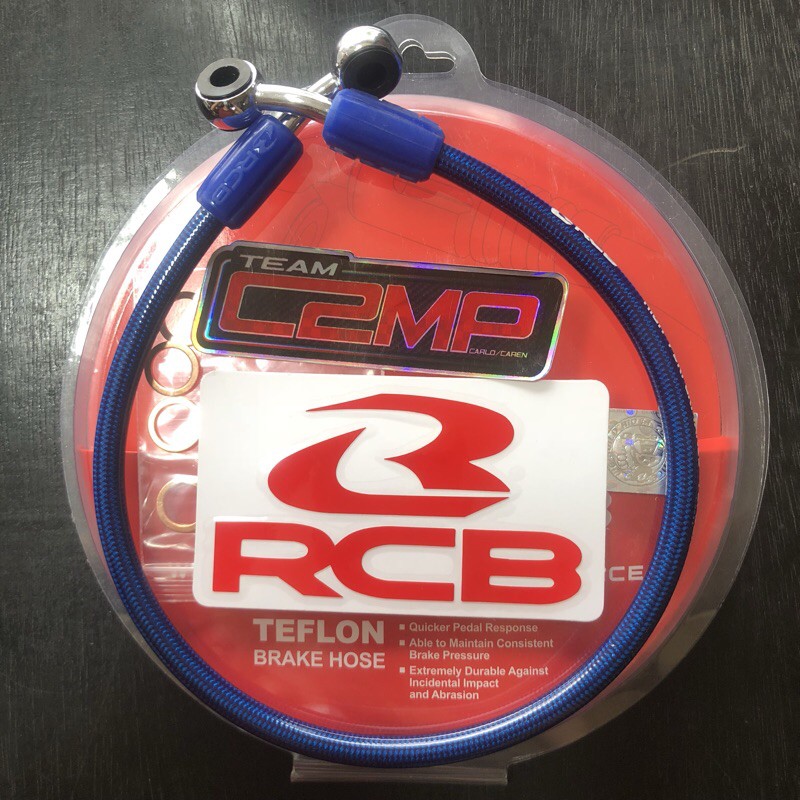 RCB Teflon Brake Hose 480mm, 550mm, 850mm, 950mm, 1000mm, 2000mm and ...