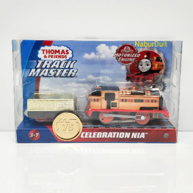 Thomas & Friends TrackMaster Metallic Motorized - Nia Celebration ...