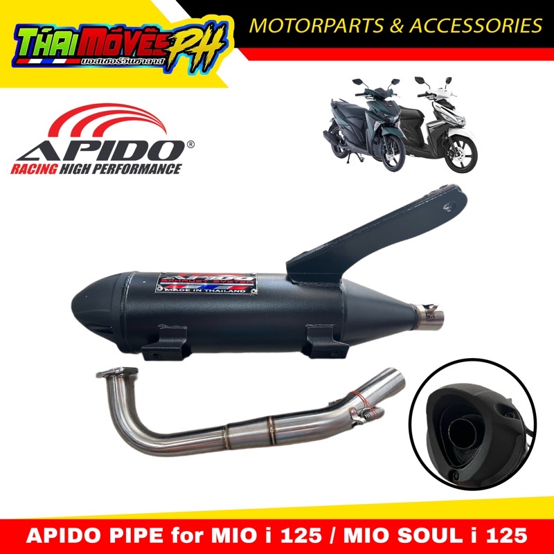 APIDO PIPE for MIO I 125 / MIO SOUL I 125 | Shopee Philippines