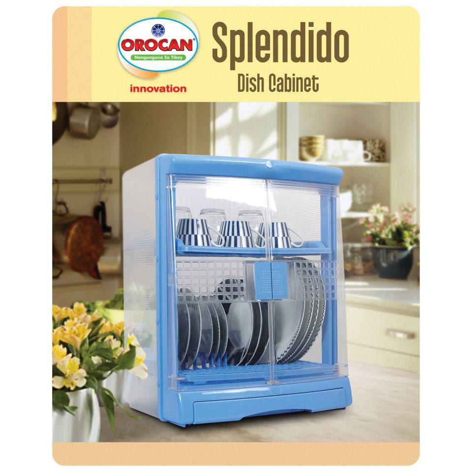 Orocan Splendido Dish Cabinet Dish Organizer Dish rack | Shopee Philippines
